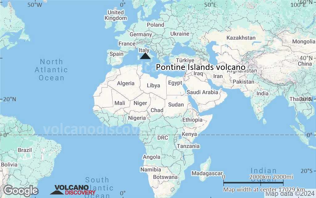 Pontine Islands volcano (Italy) facts & information | VolcanoAdventures