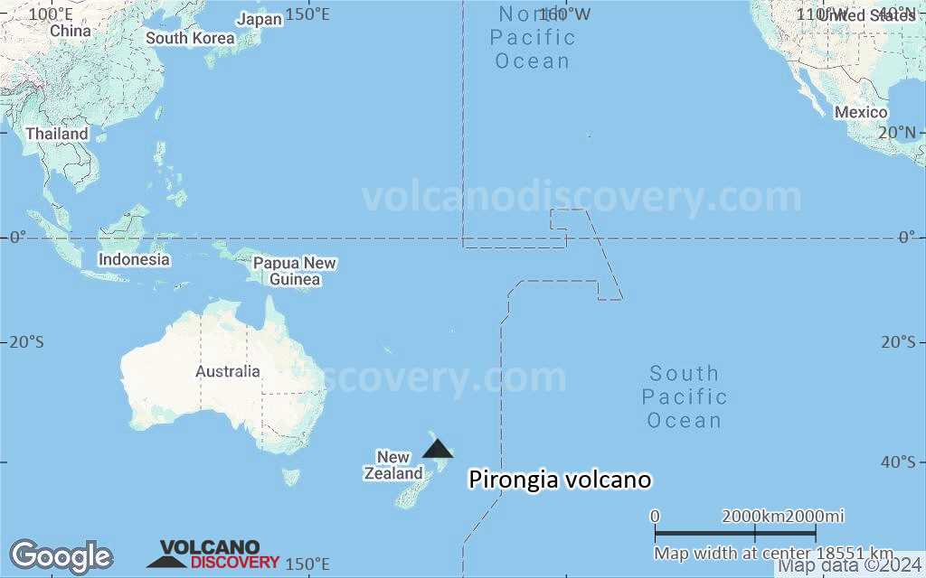 Pirongia volcano (New Zealand) facts & information | VolcanoAdventures