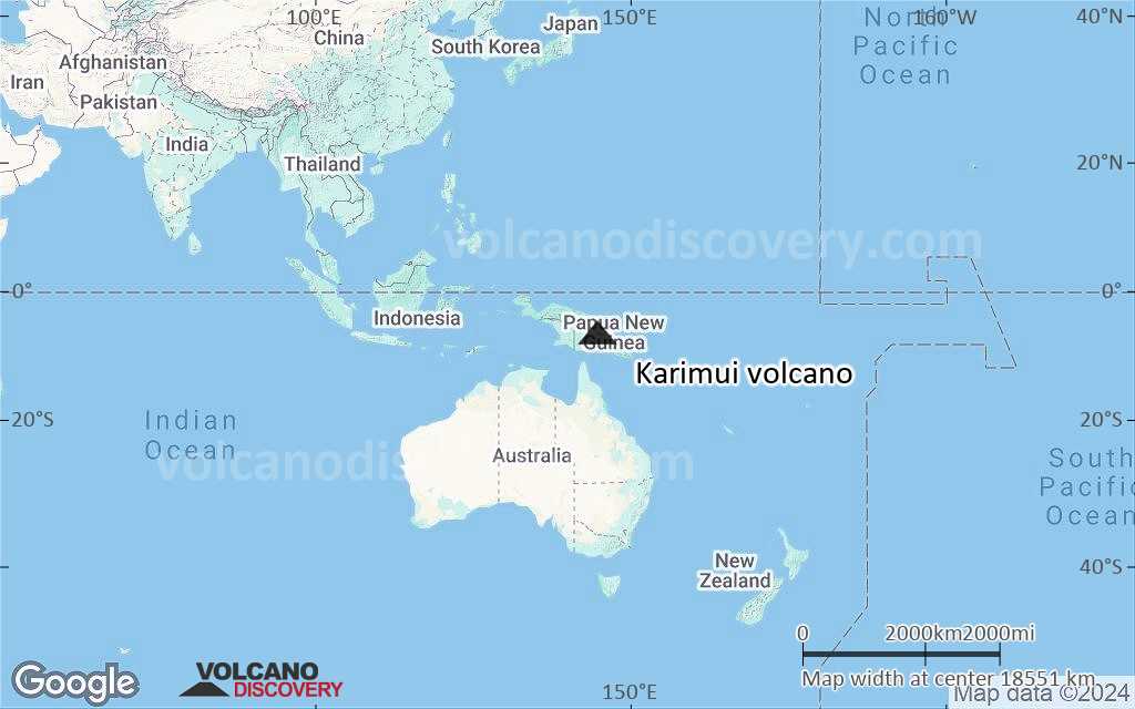 Karimui volcano (Papua New Guinea) facts & information | VolcanoDiscovery