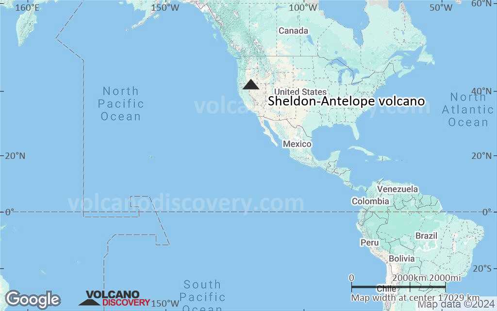 Sheldon-Antelope volcano (Nevada, United States) facts & information ...