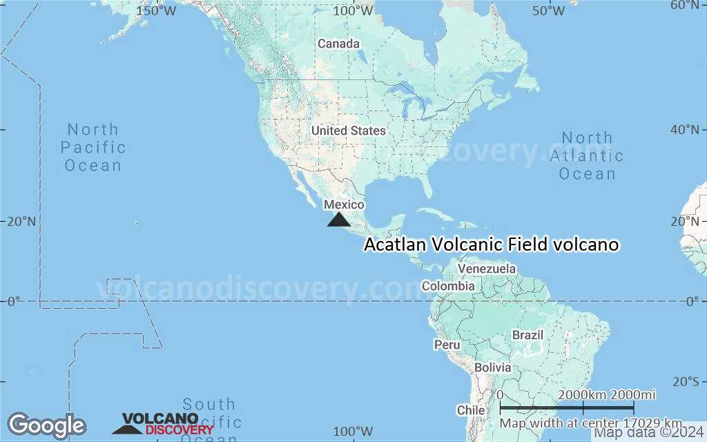 Acatlan Volcanic Field volcano (Mexico) facts & information ...
