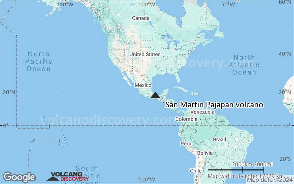 San Martin Pajapan volcano (Mexico) facts & information | VolcanoAdventures