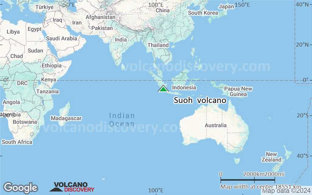 Suoh Volcano, Sumatra (Indonesia) - facts & information | VolcanoAdventures