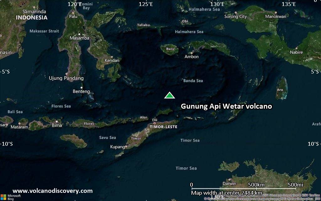 Gunung Api Wetar Volcano, Banda Sea (Indonesia) - facts & information ...