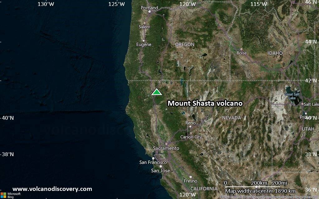Mount Shasta Volcano, California (Canada and USA (mainland)) - Facts ...