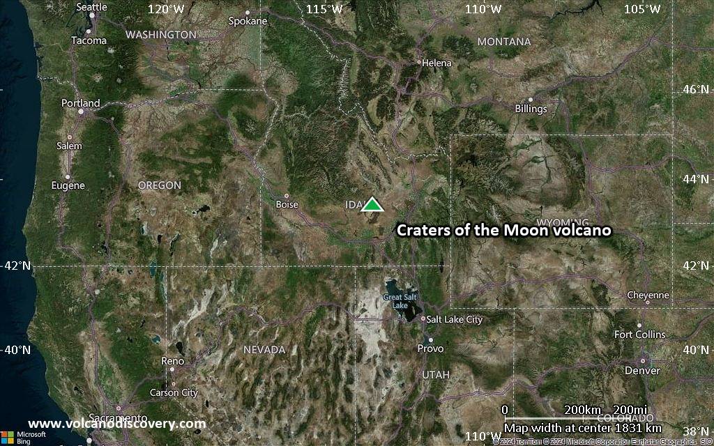Craters of the Moon Volcano, Idaho (Canada and USA (mainland)) - facts ...