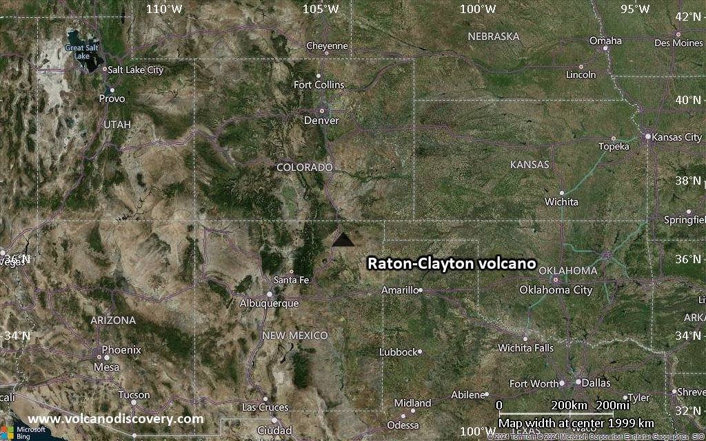 Raton-Clayton Volcano, New Mexico (Canada and USA (mainland)) - facts ...