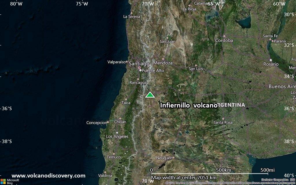 Infiernillo Volcano, Argentina - facts & information | VolcanoAdventures