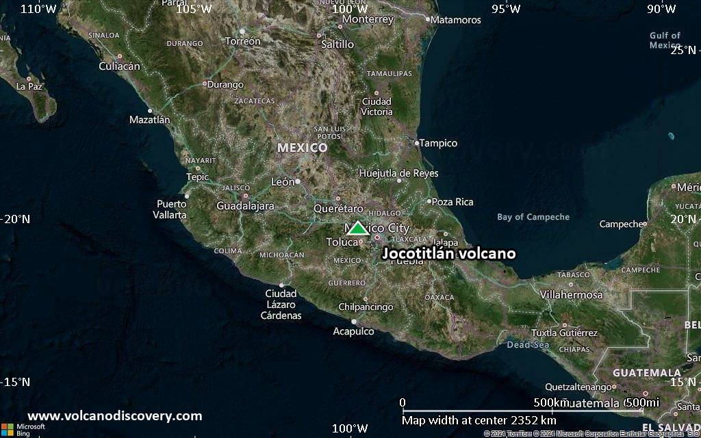 Jocotitlán Volcano, Central Mexico - Facts & Information | VolcanoDiscovery