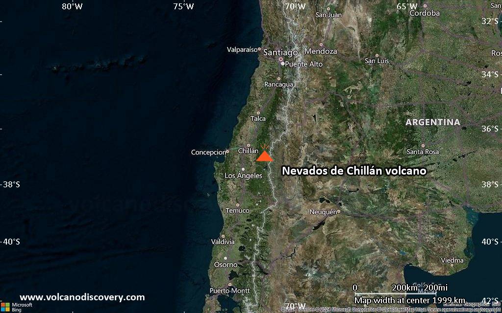 Nevados de Chillán Volcano, Chile - facts & information | VolcanoAdventures