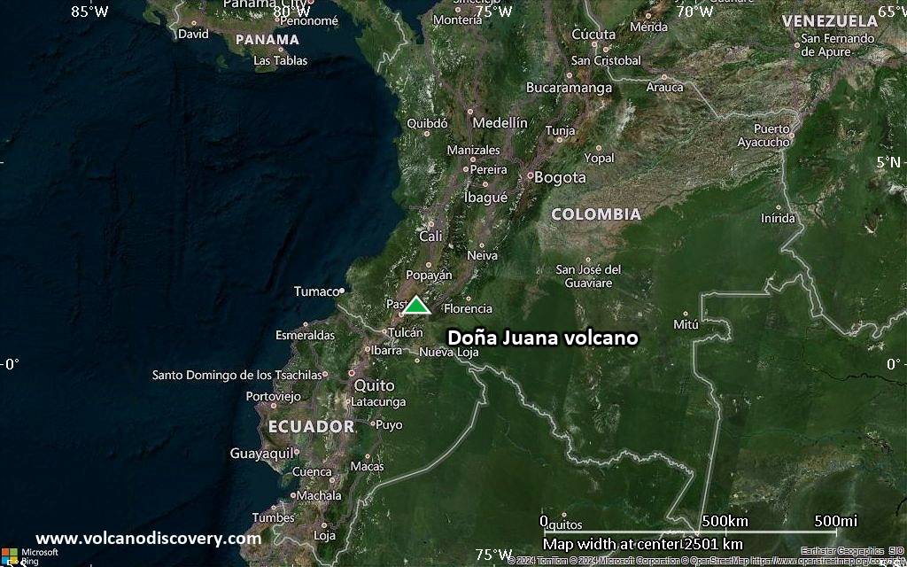 Doña Juana Volcan, Colombia - Infos | VolcanoAdventures