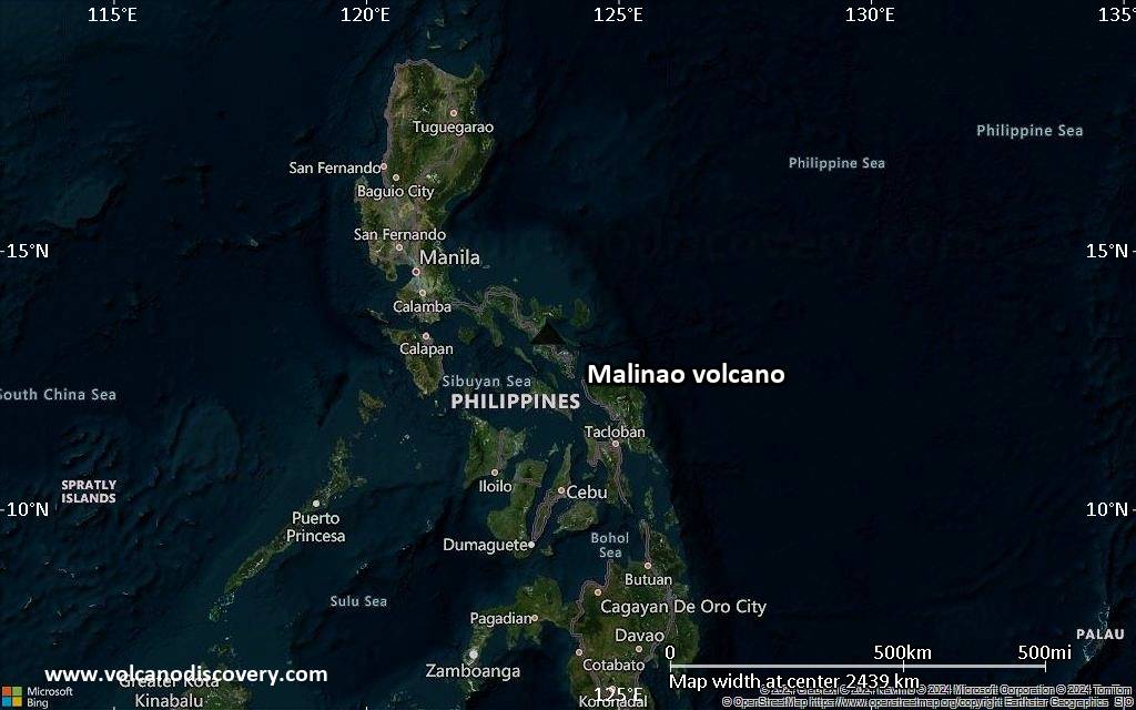 Malinao Volcano, Luzon Island (Philippines) - Facts & Information ...