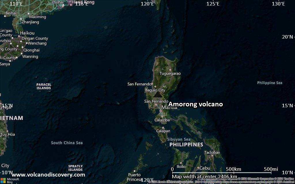 Amorong Vulkan, Luzon Island (Philippines) - Information ...