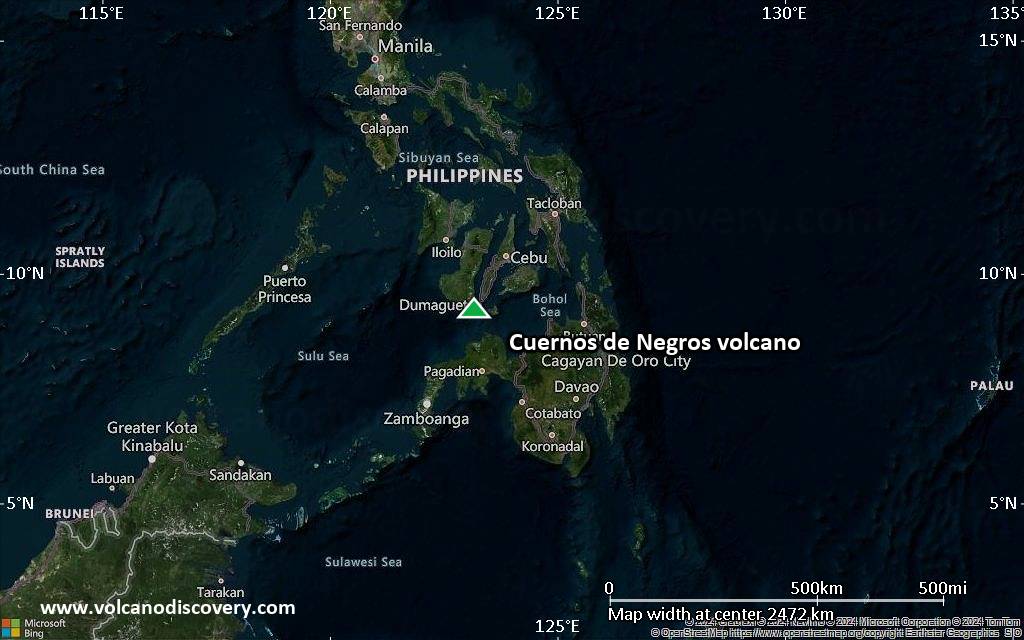 Cuernos de Negros Volcan, Philippines Centrales (Philippines) - Infos ...