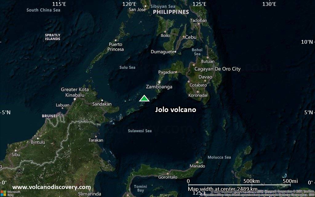 Jolo Volcano, Sulu Islands (Philippines) - Facts & Information ...