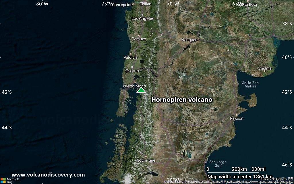Hornopiren Volcano, Chile - facts & information | VolcanoAdventures