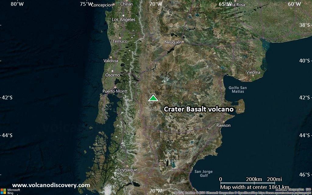 Crater Basalt Volcan, Argentine - Infos | VolcanoAdventures