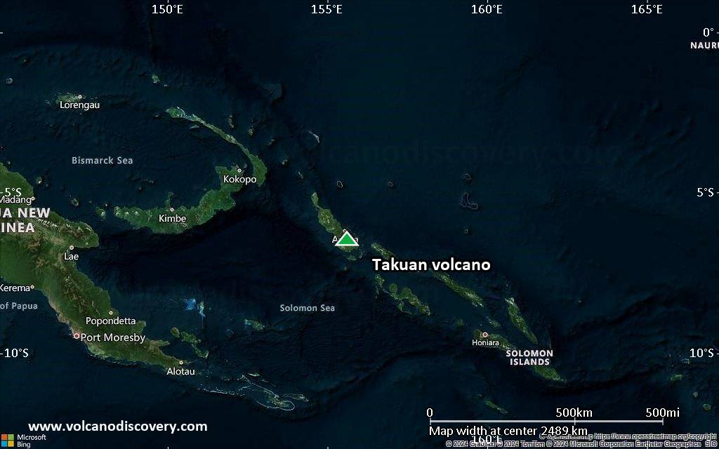 Takuan Volcano, North Solomons Province (Papua New Guinea) - facts ...