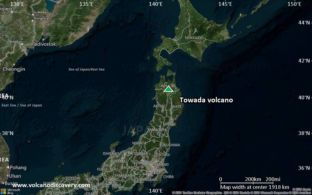 Towada Volcano, Honshu (Japan) - facts & information | VolcanoAdventures