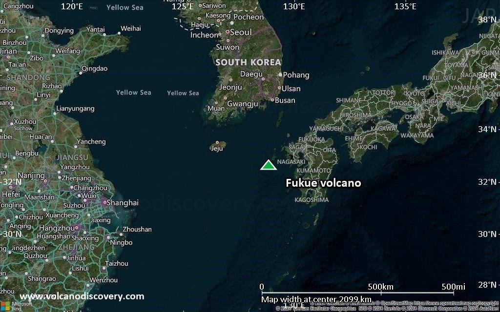 Fukue Volcano, Kyushu (Japan) - facts & information | VolcanoAdventures