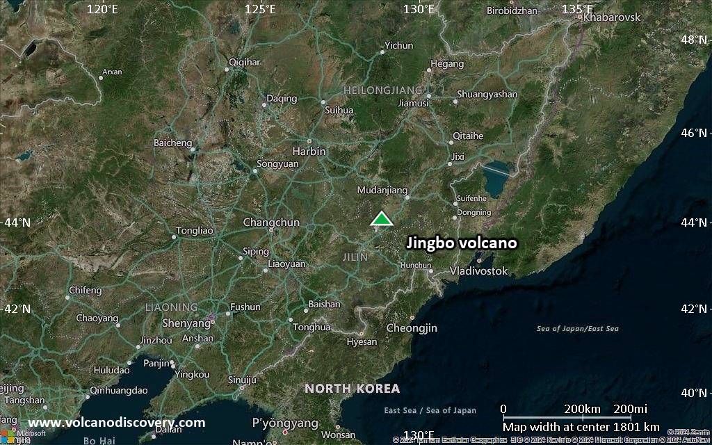 Jingbo Volcano, China - facts & information | VolcanoAdventures