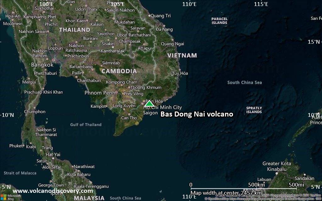 Bas Dong Nai Vulkan, Vietnam - Information | VolcanoAdventures