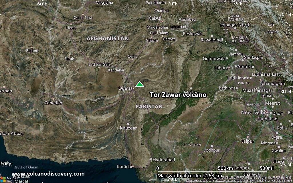 Tor Zawar Volcan, Pakistan - Infos | VolcanoDiscovery