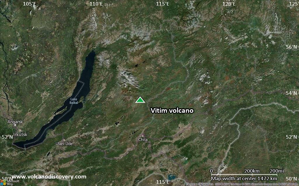 Vitim Volcan, Southeastern Russia - Infos | VolcanoAdventures