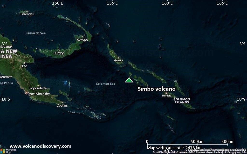 Simbo Volcano, Simbo Island, Solomon Islands - facts & information ...