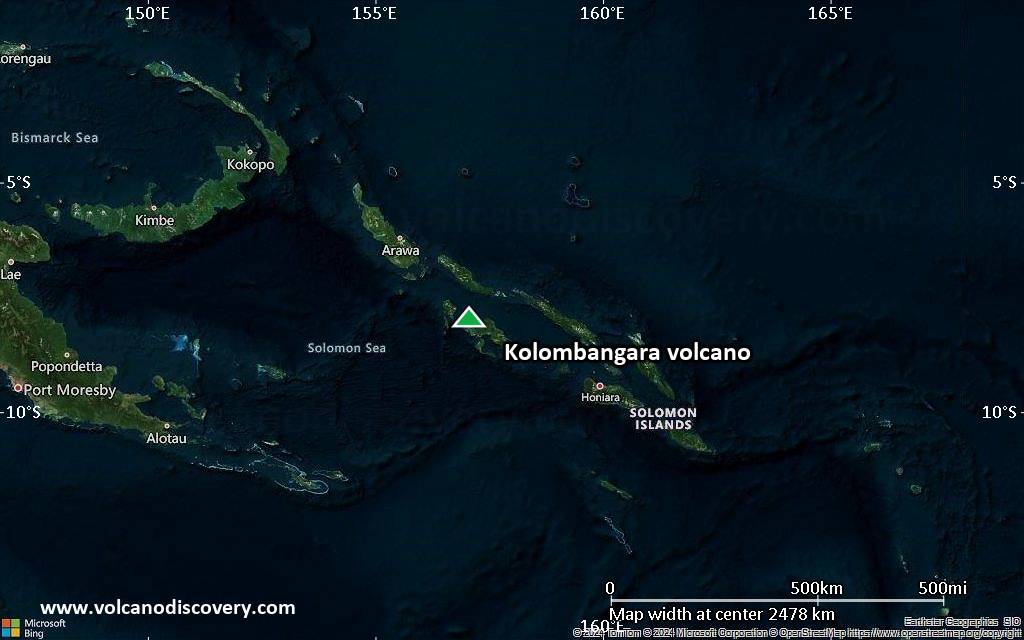 Kolombangara Volcano, Western Province, Solomon Islands - facts ...