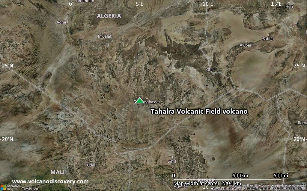 Tahalra Volcanic Field Vulkan, Algeria - Information | VolcanoDiscovery