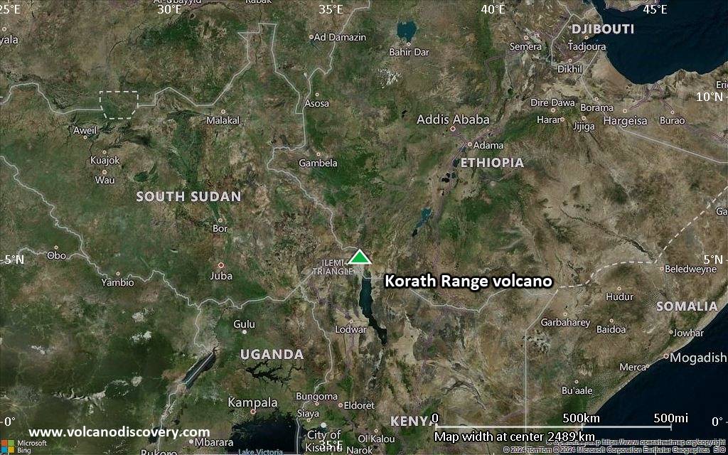 Korath Range Volcano, Ethiopia - facts & information | VolcanoAdventures