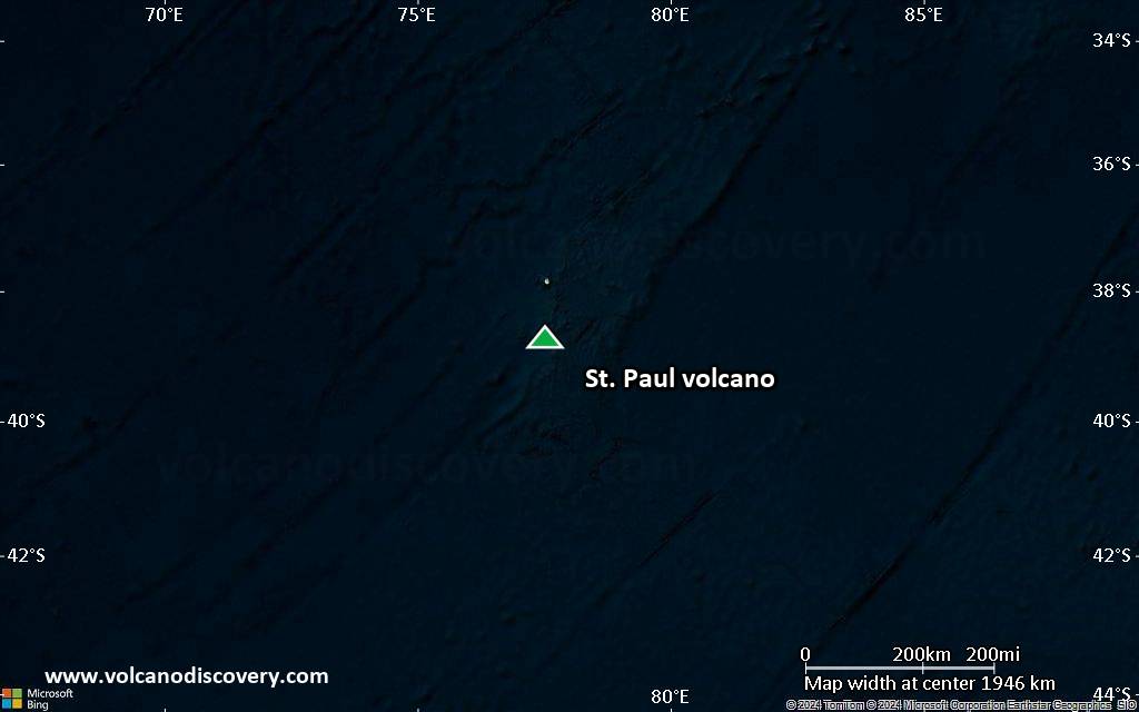 St. Paul Volcano, France, Southern Indian Ocean - facts & information ...