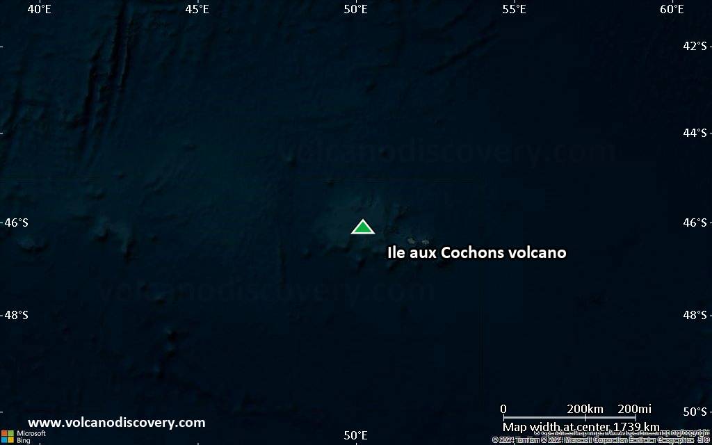 Ile aux Cochons Vulkan, France, Southern Indian Ocean - Information ...