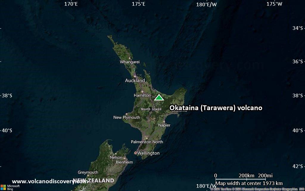 Okataina Vulkan, New Zealand - Information | VolcanoAdventures