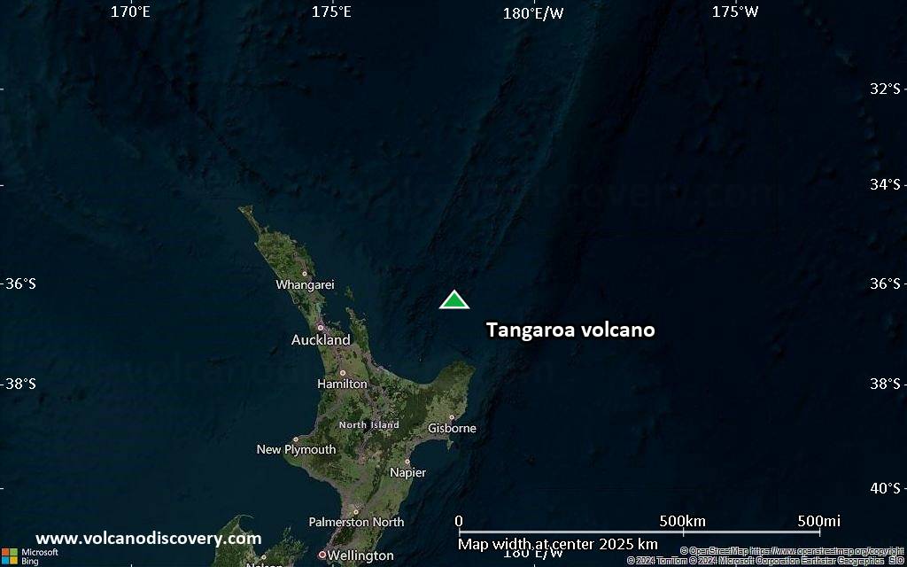 Tangaroa Vulkan, New Zealand - Information | VolcanoAdventures