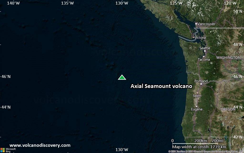 Axial Seamount Volcano Earthquakes: Latest Quakes Past 14 Days ...