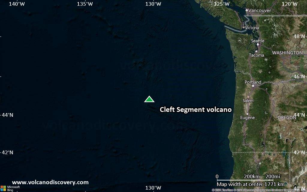 Cleft Segment Volcan, Northeastern Pacific Ocean, Juan de Fuca Ridge ...