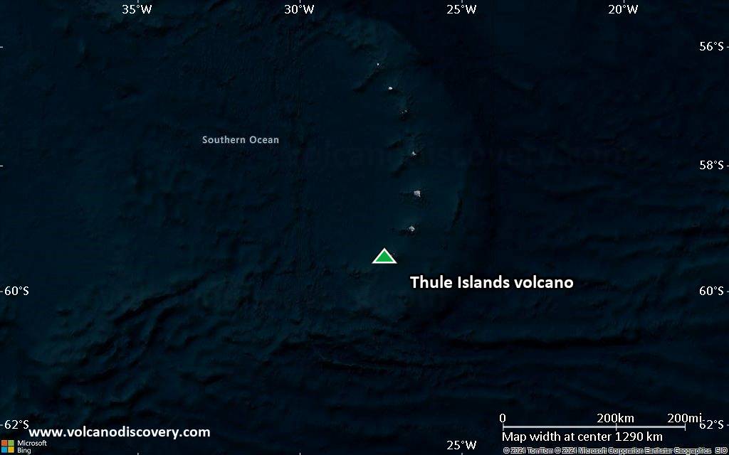 Thule Islands Volcan, United Kingdom, South Sandwich Is - Infos ...