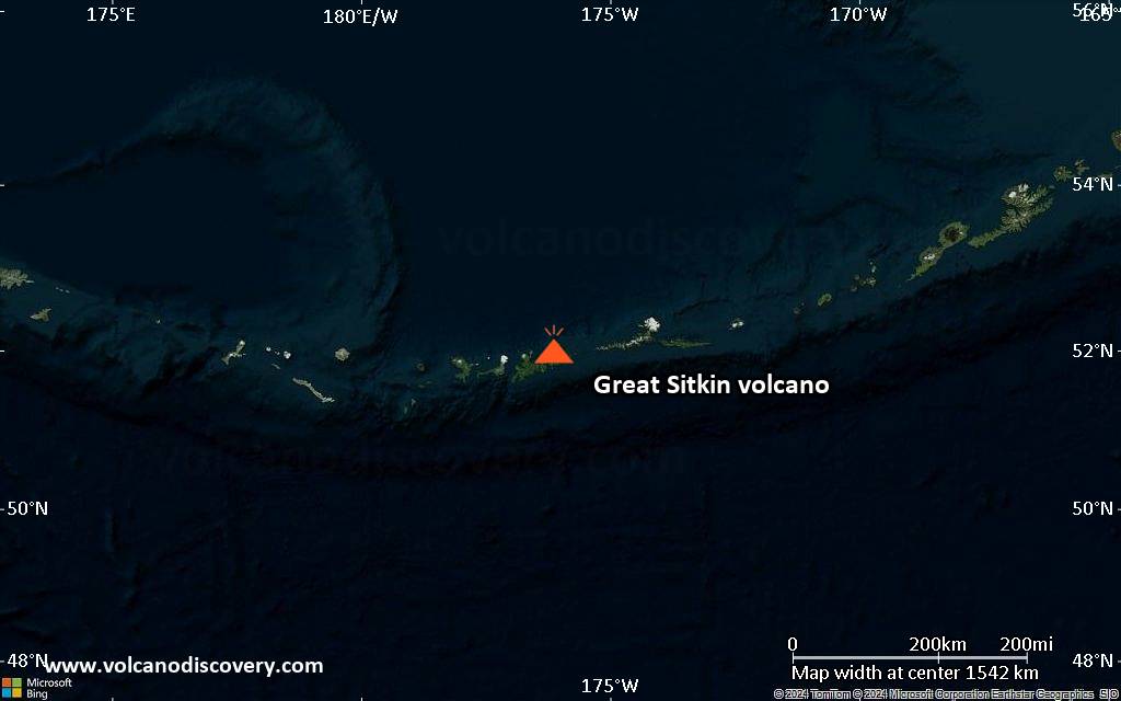 Great Sitkin Volcano, United States, Aleutian Islands - facts & information