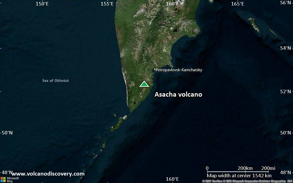 Asacha Volcano, Kamchatka, Russia - facts & information | VolcanoAdventures