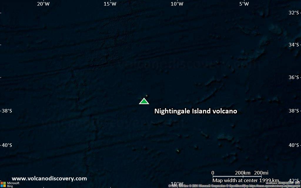 Nightingale Island Vulkan, Southern Atlantic Ocean, United Kingdom ...