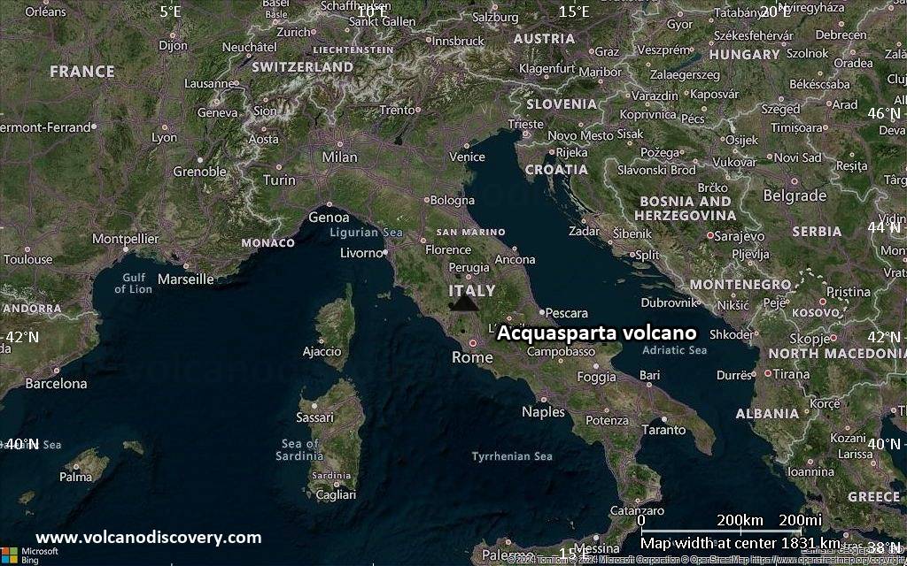 D Acquasparta Salerno Italia Mapa