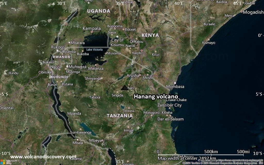 Hanang volcano (Tanzania) facts & information | VolcanoAdventures