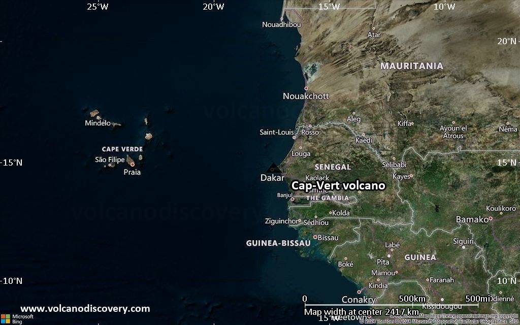 Cap-Vert volcano (Senegal) facts & information | VolcanoAdventures