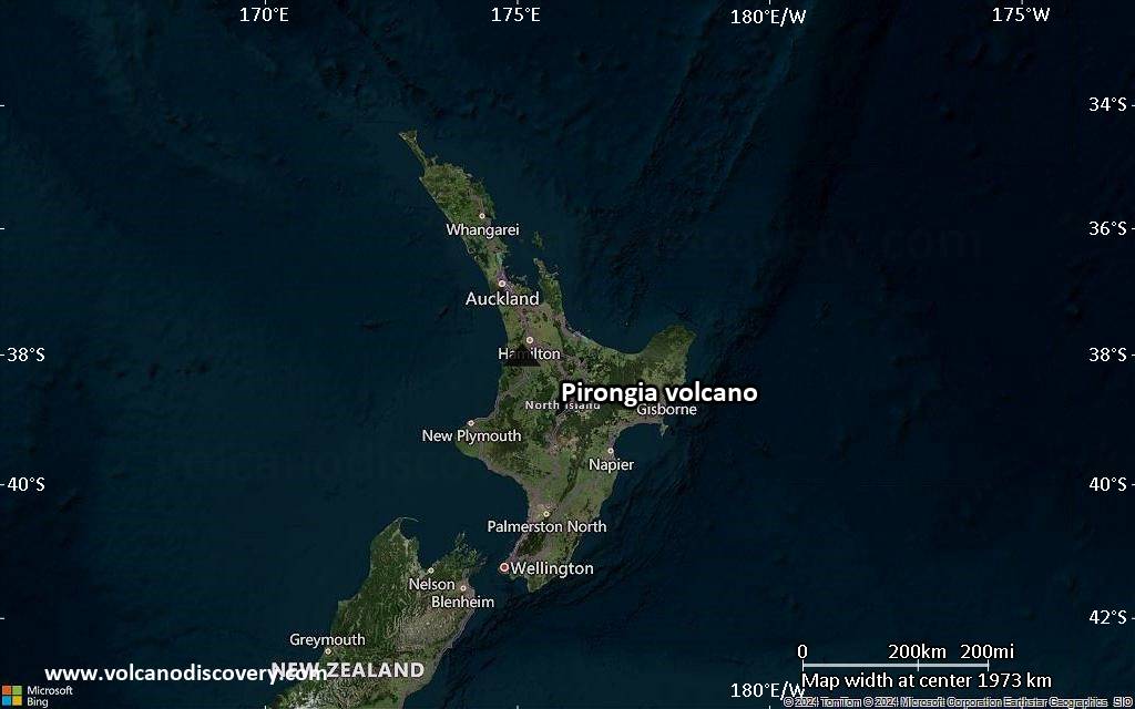 Pirongia volcano (New Zealand) facts & information | VolcanoAdventures