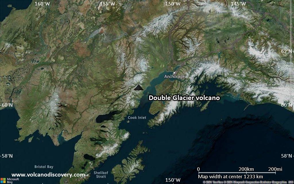 Double Glacier volcano (United States) facts & information ...
