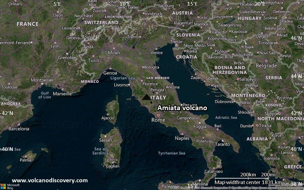 Amiata Volcan, Italie (Southern Europe) - Infos | VolcanoAdventures