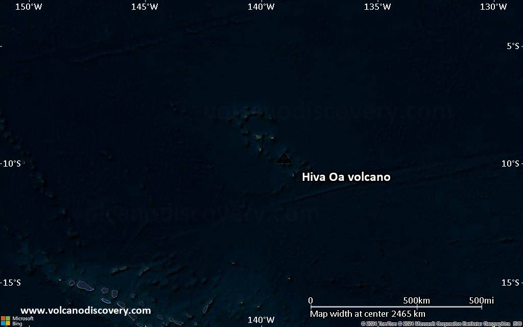 Hiva Oa volcano (Marquesas Islands, France) facts & information ...