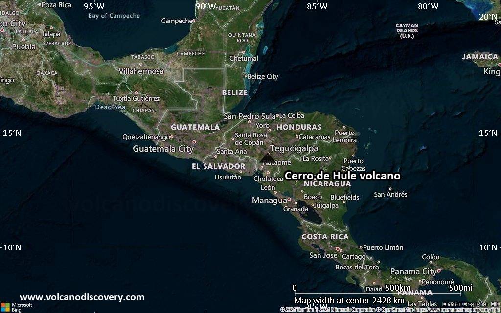 Cerro de Hule volcano (Honduras) facts & information | VolcanoAdventures